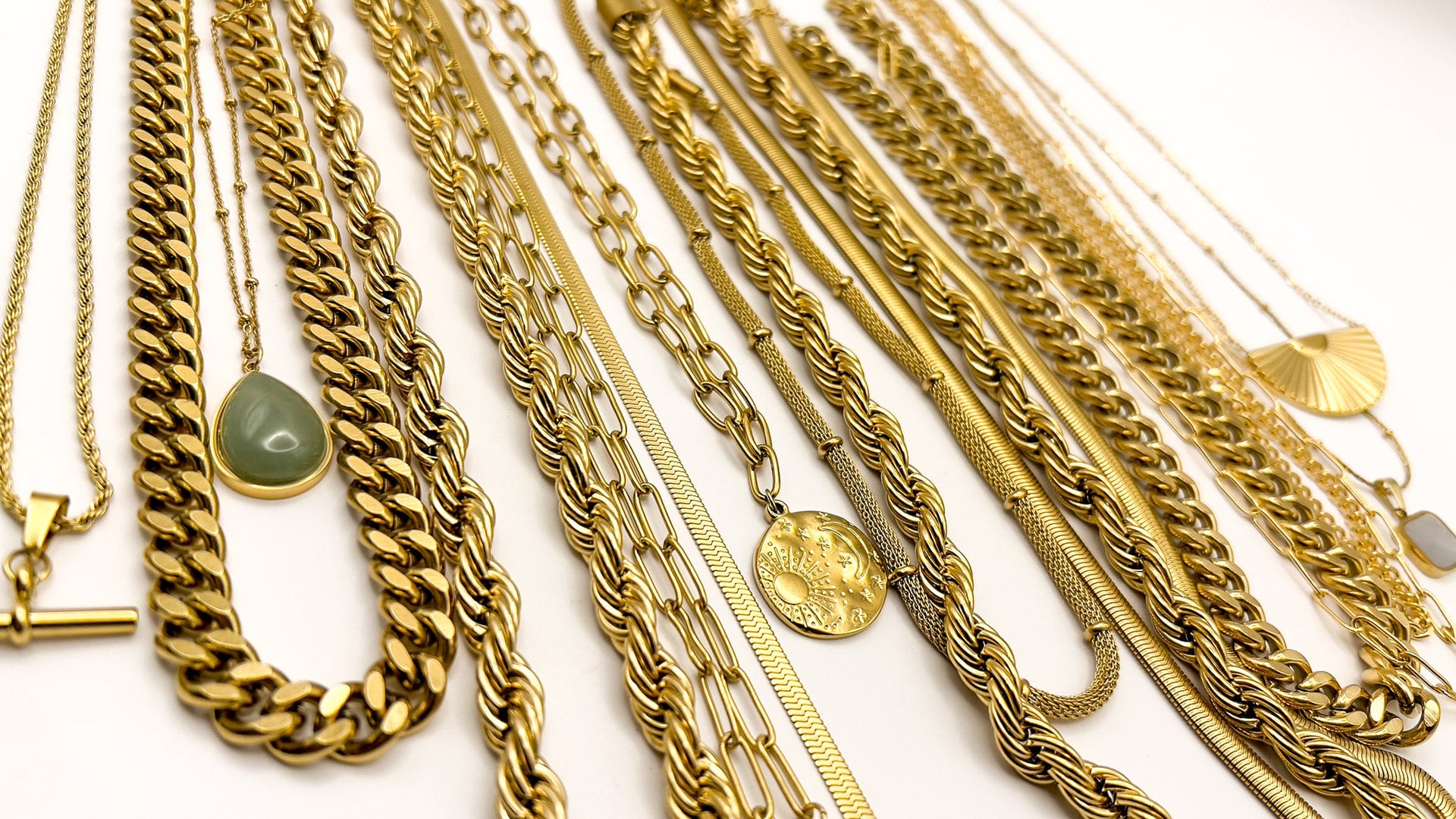 Collares bañados en oro 18k | Sahara Joyas